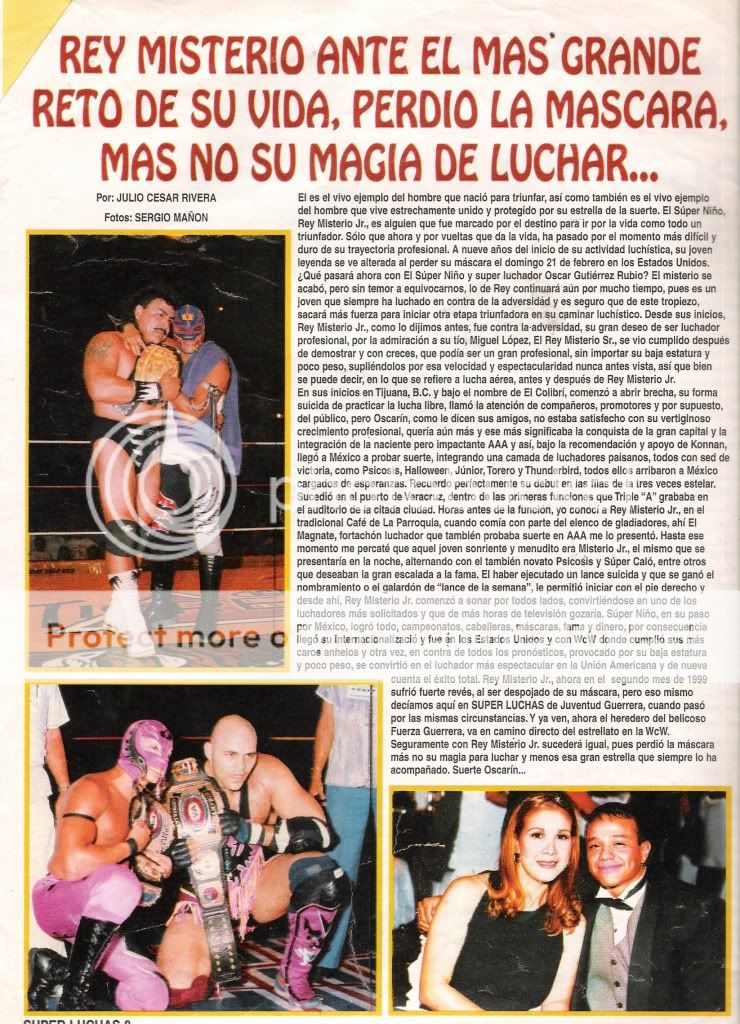 Foro Lucha Libre Satanico Manson Lucha - una portada que hiso historia ...