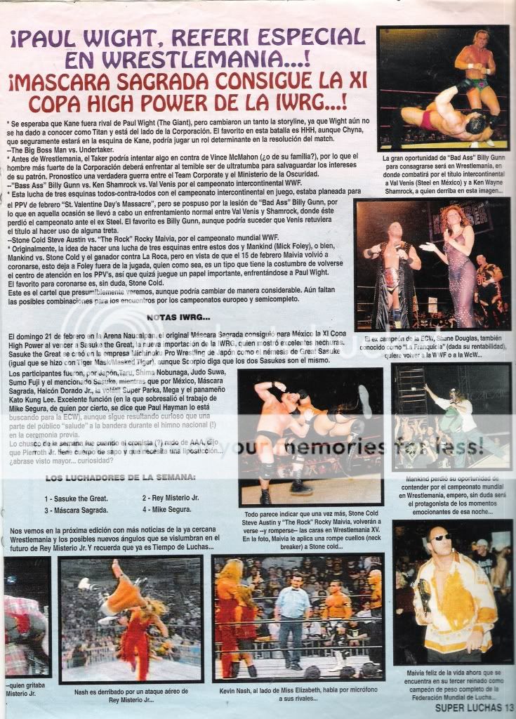 Foro Lucha Libre Satanico Manson Lucha - una portada que hiso historia ...