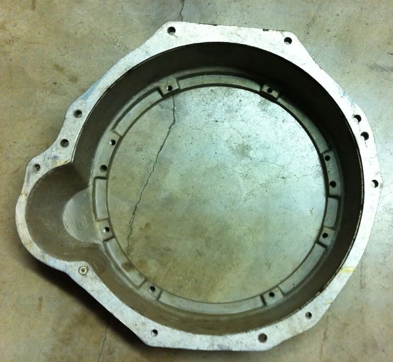 Small Block Ford to Flathead Transmission adapter - The Ford Barn
